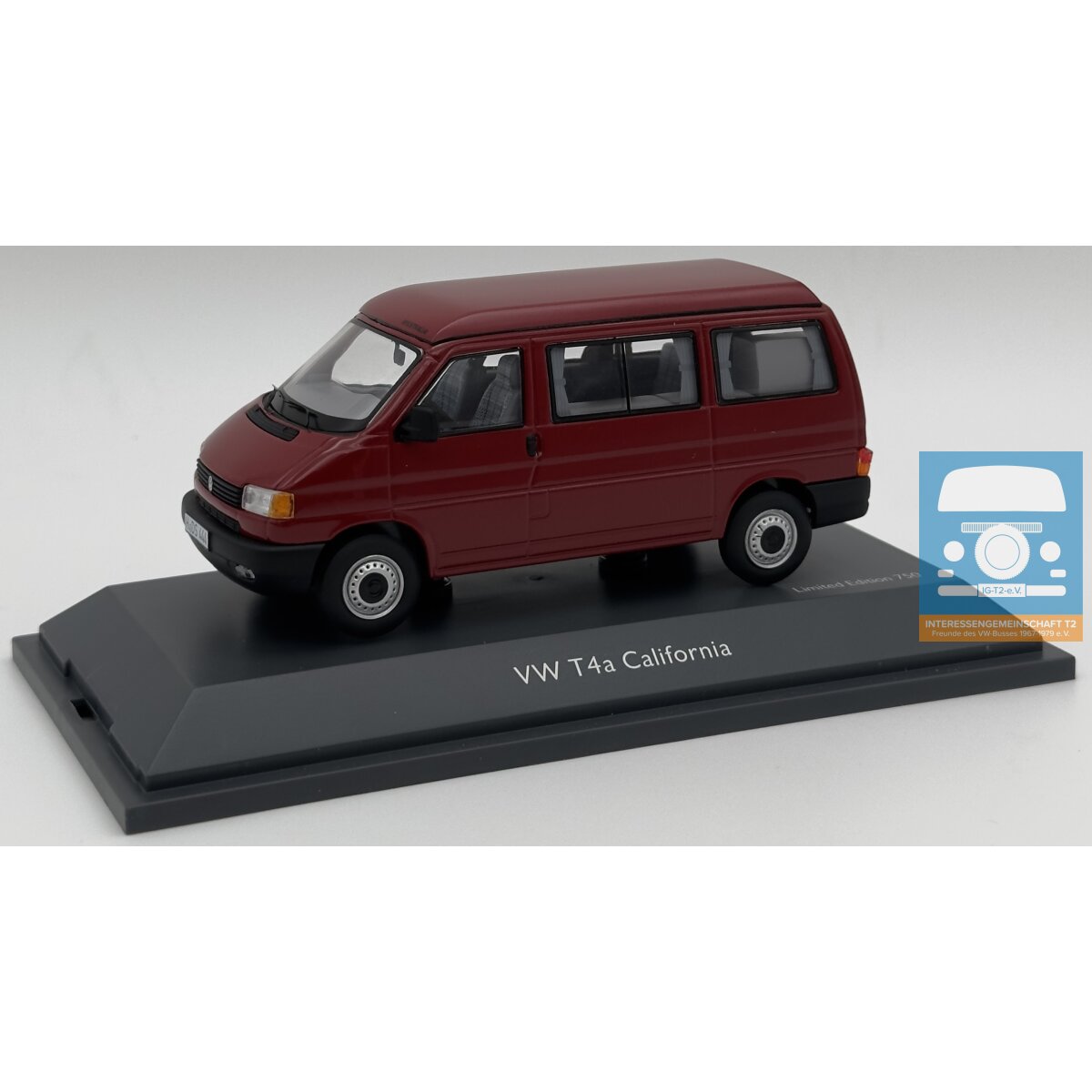 VW T4a California rot - VW T2 Bus Bulli - Webshop für Modellautos und ...