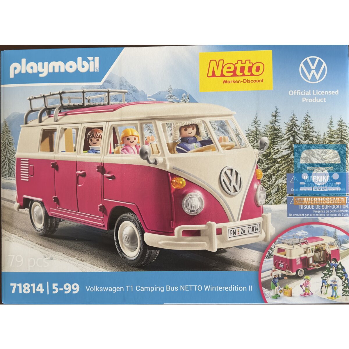 VW T1 Playmobil Campingbus - EDEKA Winteredition I - VW T2 Bus Bulli ...