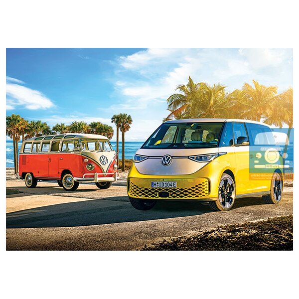 Eurographics VW ID Buzz 1000-teiliges Puzzle - VW T2 Shop – Modellaut ...