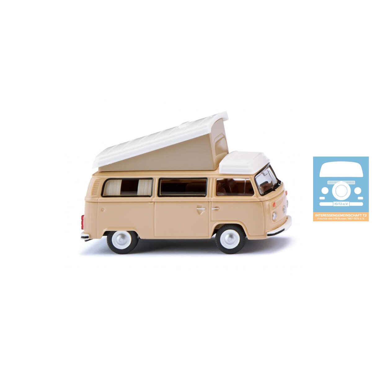 Wiking 031803 VW T2b Campingbus - beige - VW T2 Shop – Model cars, VW ...