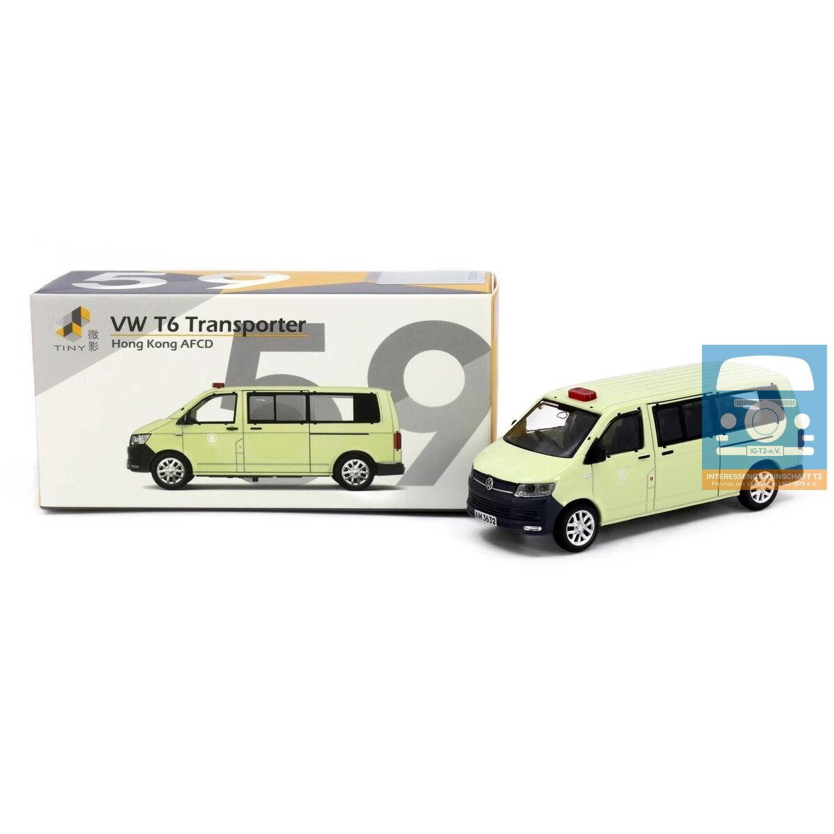 Tiny City Volkswagen T6 Transporter AFCD 1/64 - VW T2 Bus Bulli - Web ...